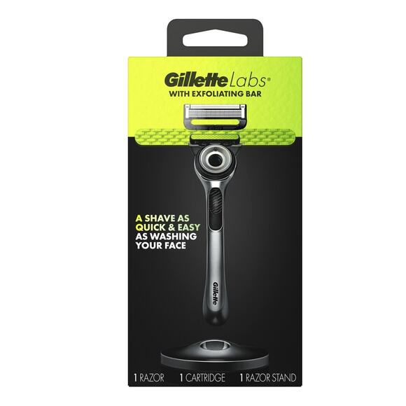 gillette | Grooming | Gillette Labs Exfoliating Bar Razor Razor Blade ...